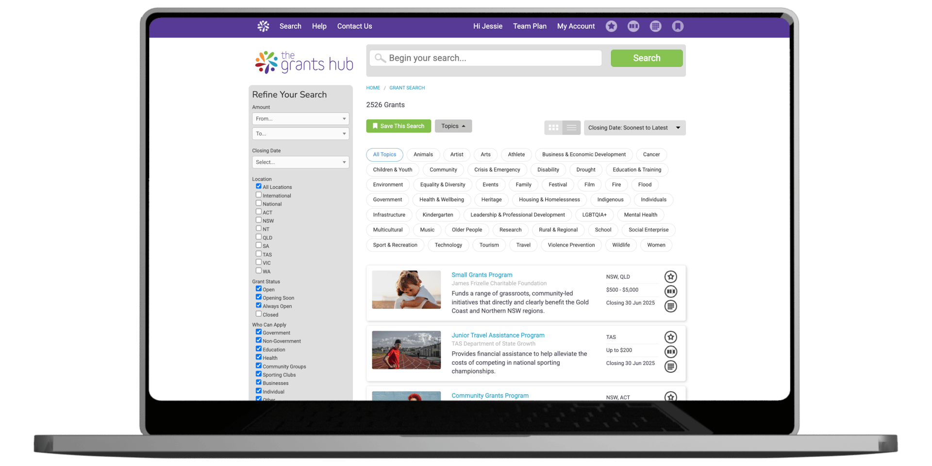Grants Search Directory - 7,000+ Grants Listed
